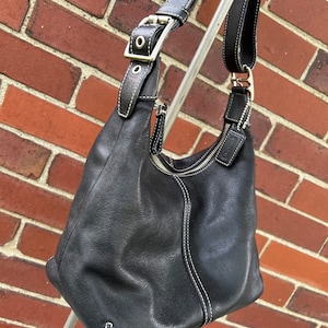 Vintage Black Coach Legacy Hobo Bag, Vintage Coach Bag, Coach Shoulder ...