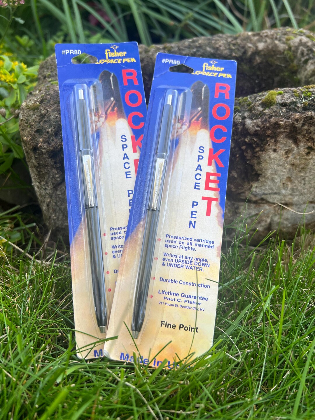 Fischer Rocket Space Pen, Super Cool, These Pens Have Traveled to the Moon, Space Pen, Rocket ...