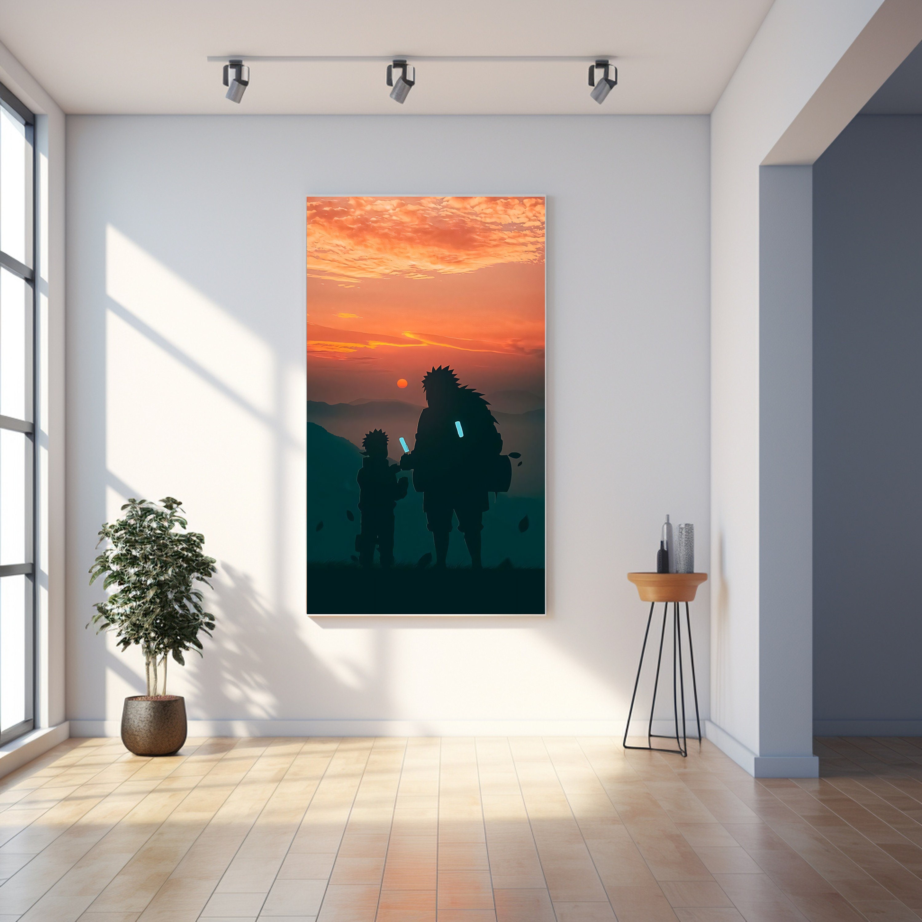 Anime Wall Art, Anime Poster, Unique Anime Poster, Anime Characters ...