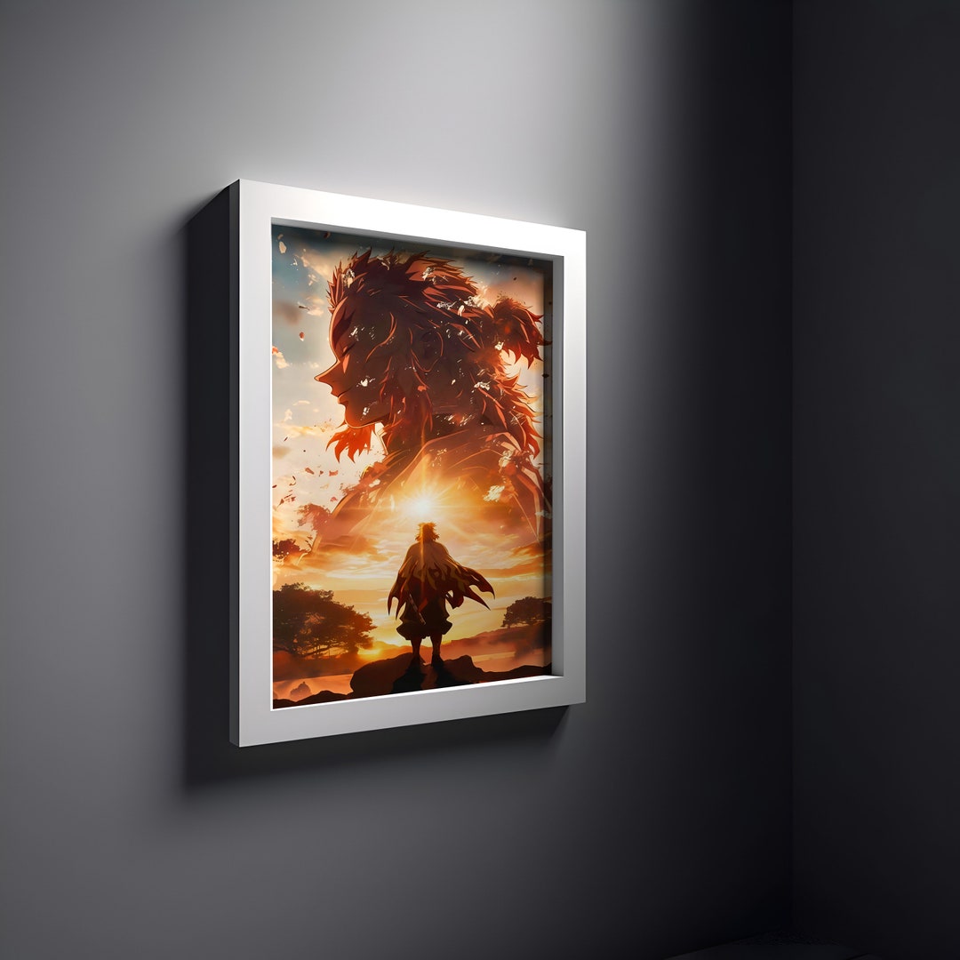 Anime Wall Art, Demon Slayer, Anime Poster, Demon Slayer Poster ...