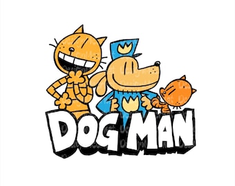 Dogman PNG SVG, Comic, Captain Underpants, Dogman, Petey, Li'l Petey ...