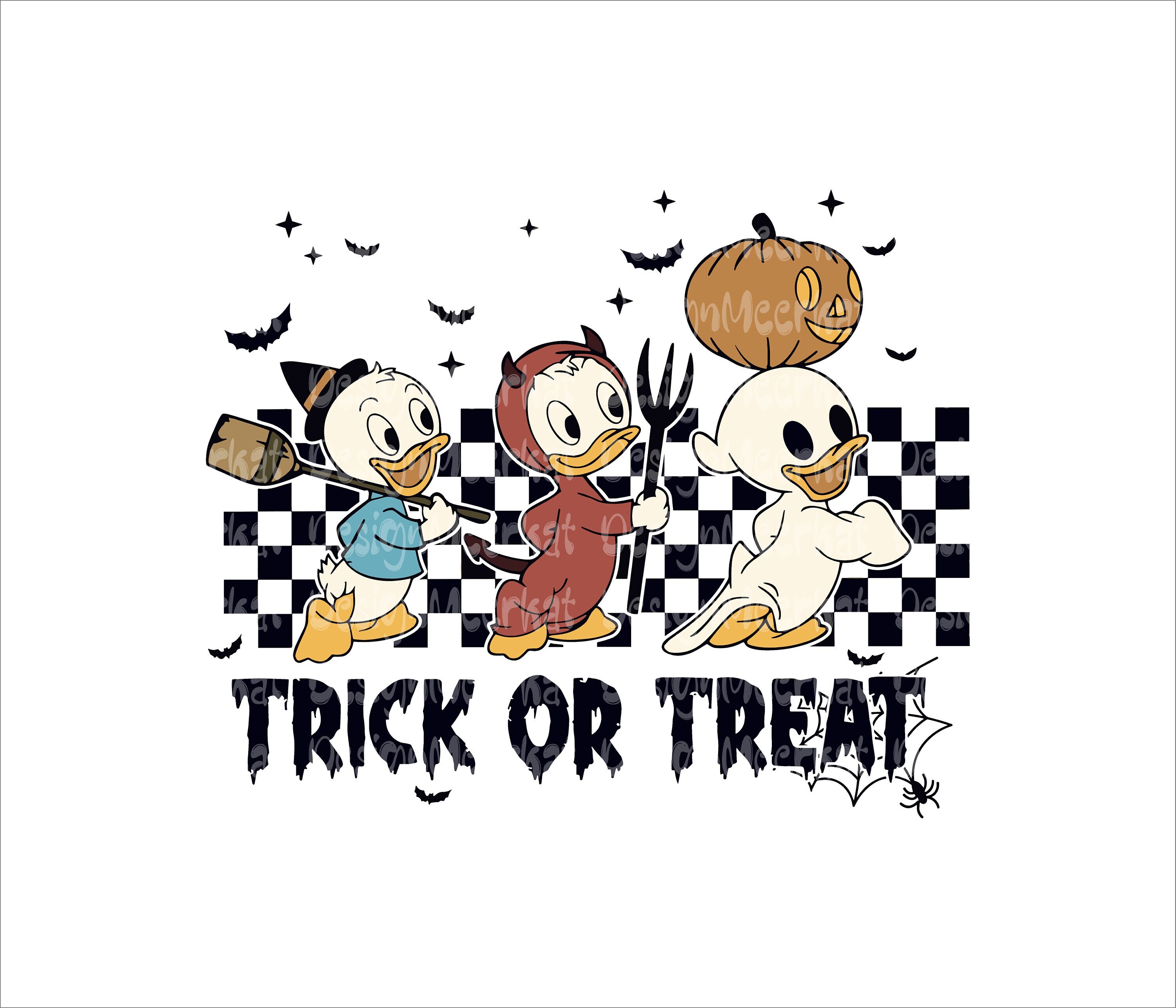 Nightmare on Main Street Ducks Png Svg, Halloween Costume Png, Trick or ...