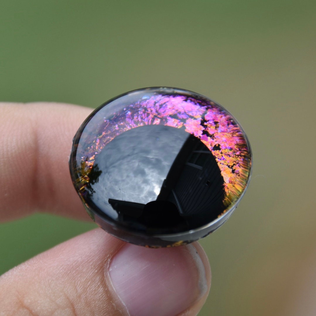 Kawaii Hand Painted Safety Eyes Sunset Blush - Etsy