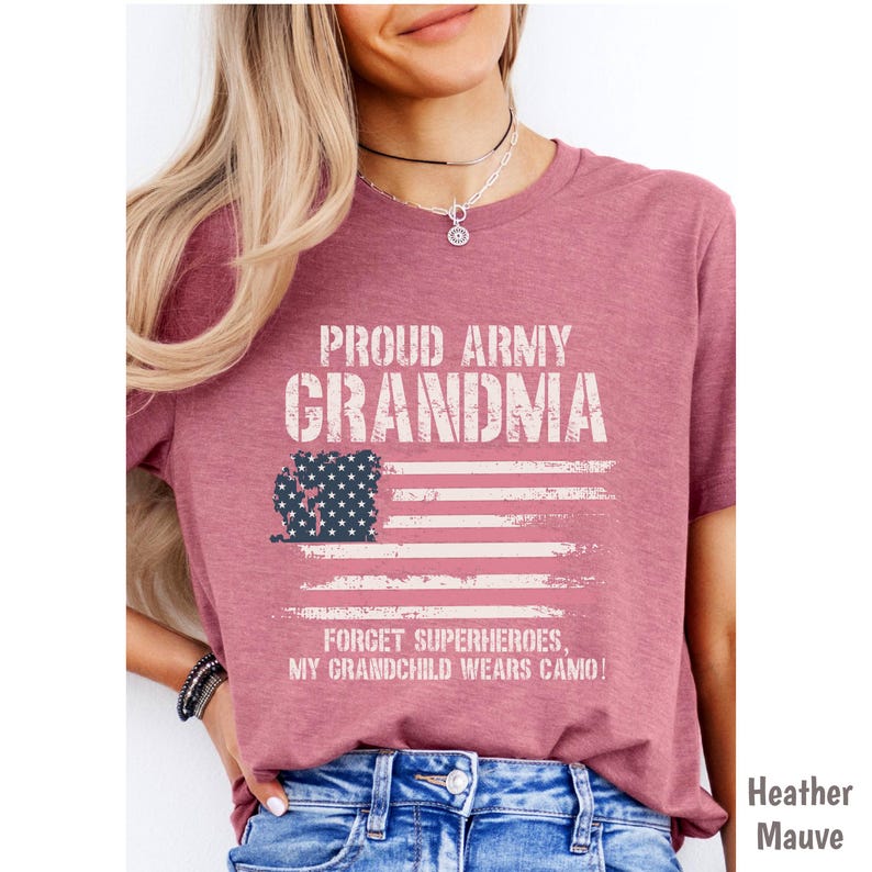 Proud Army Grandma Shirt, Veterans Day Shirt, Deployment Shirt ...