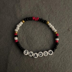 Sonic and Shadow Matching BFF Bracelets - Etsy