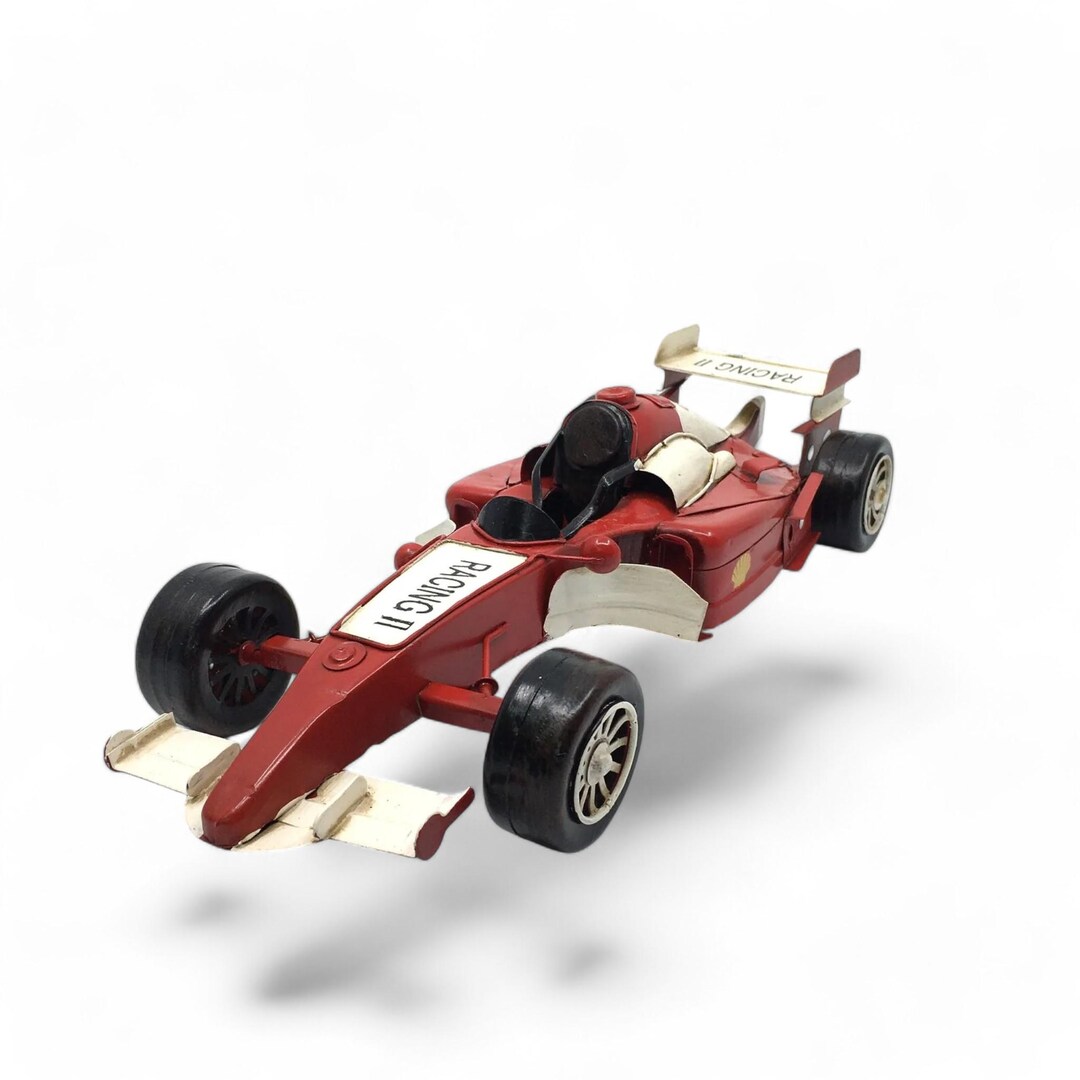 Decorative Red Classic Formula 1 Car - Metal Car Model, Racing Car ...