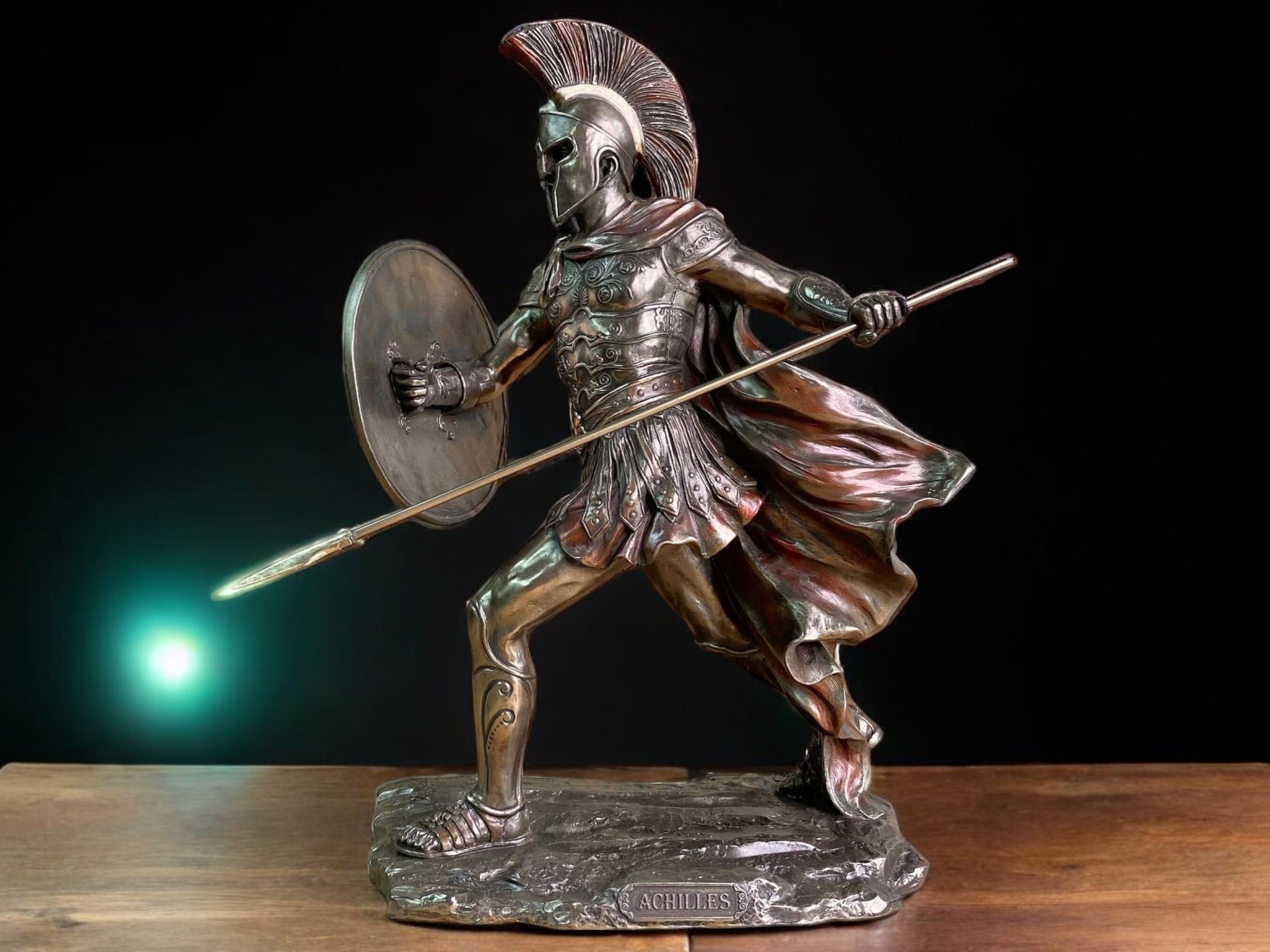 Luxury Achilles Statue Elegant Home Office Decor, Greek Mythology ...