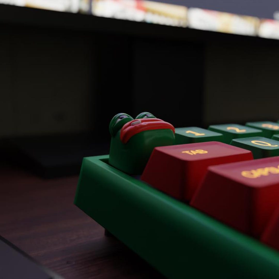 PEPE Keycap for Mechanical Keyboards - Etsy