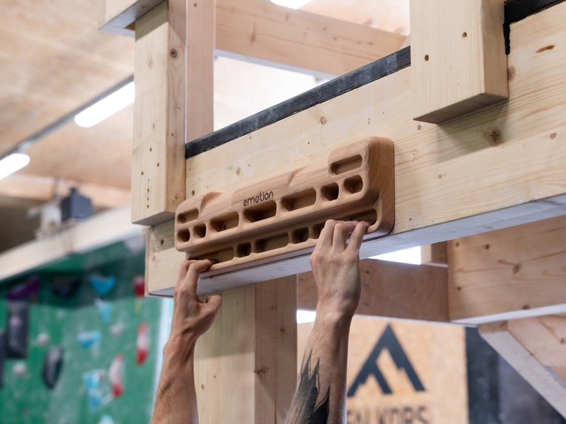 Hangboard for Climbing Training, Modular Fingerboard by ''emotion'' - Etsy