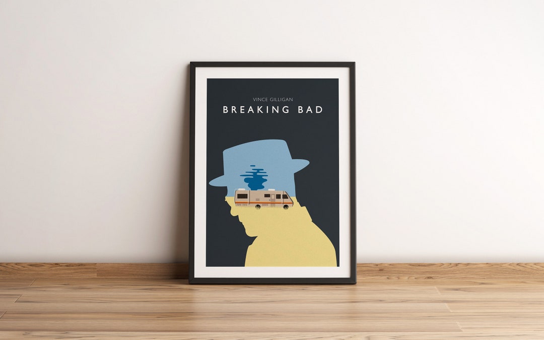 Breaking Bad Poster Breaking Bad Wall Art Tv Series Poster Minimalist ...