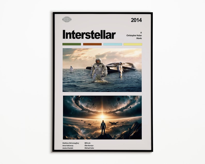 Interstellar Interstellar Wall Art Tv Series Poster Minimalist Poster ...