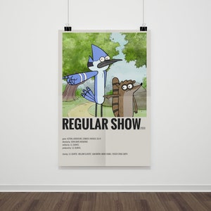 Regular Show Poster Regular Show Wall Art Epic Tv Series Poster ...