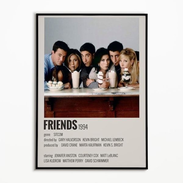 Friends Poster - Etsy UK