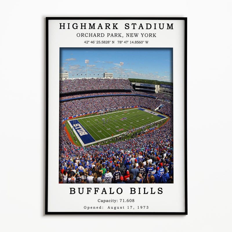 Buffalo Bills Poster - Etsy