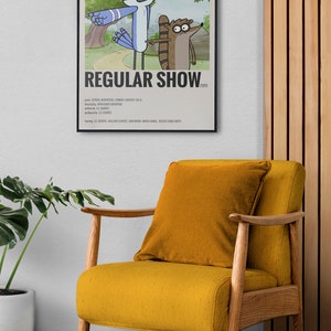 Regular Show Poster Regular Show Wall Art Epic Tv Series Poster ...