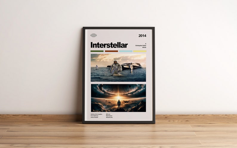 Interstellar Interstellar Wall Art Tv Series Poster Minimalist Poster ...