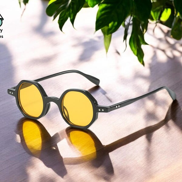 Round Lens Glasses - Etsy