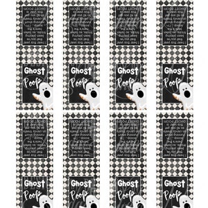 Tic Tac GHOST Poop, Printable Halloween Labels, DIY Halloween ...