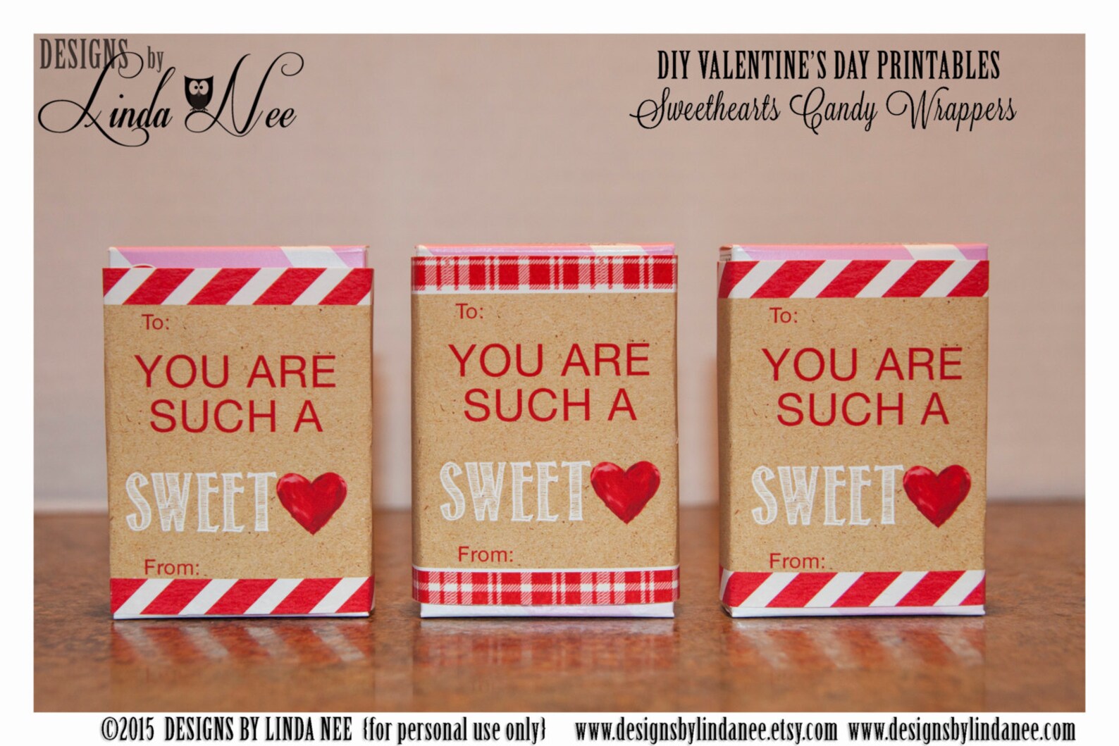Sweethearts Candy Wrappers You Are Such a SWEET HEART Candy Labels ...