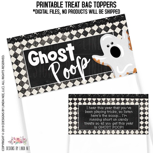 Candy Bag Toppers - Etsy