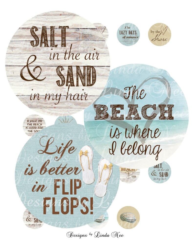 Seaside FLIP FLOP Beach Girl Life is better in flip flops | Etsy