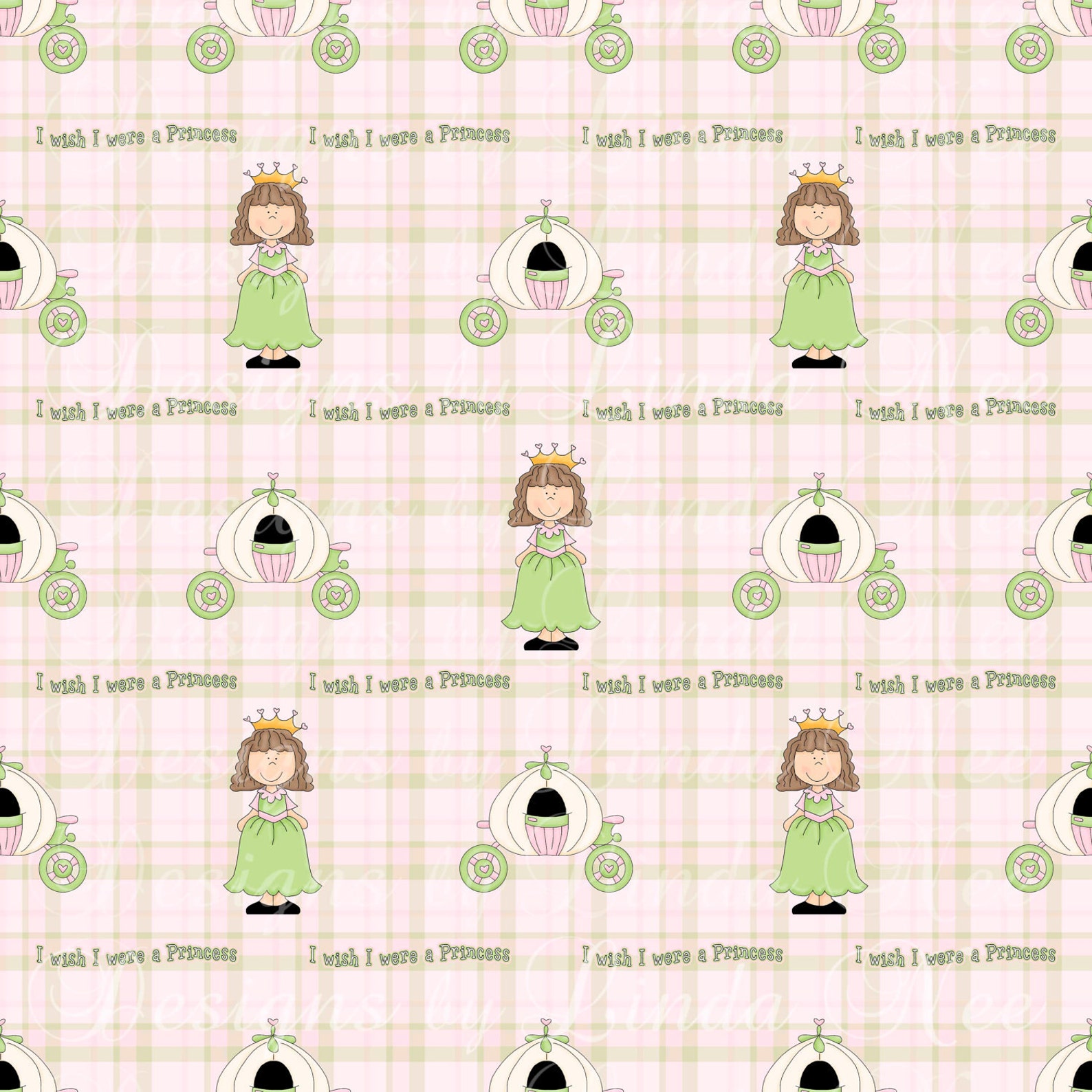 Pretty in PINK PRINCESS Paper Pack and Clip Art Commercial - Etsy