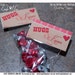 Valentine Candy Bag Topper 4 HUGS and KISSES Candy - Etsy