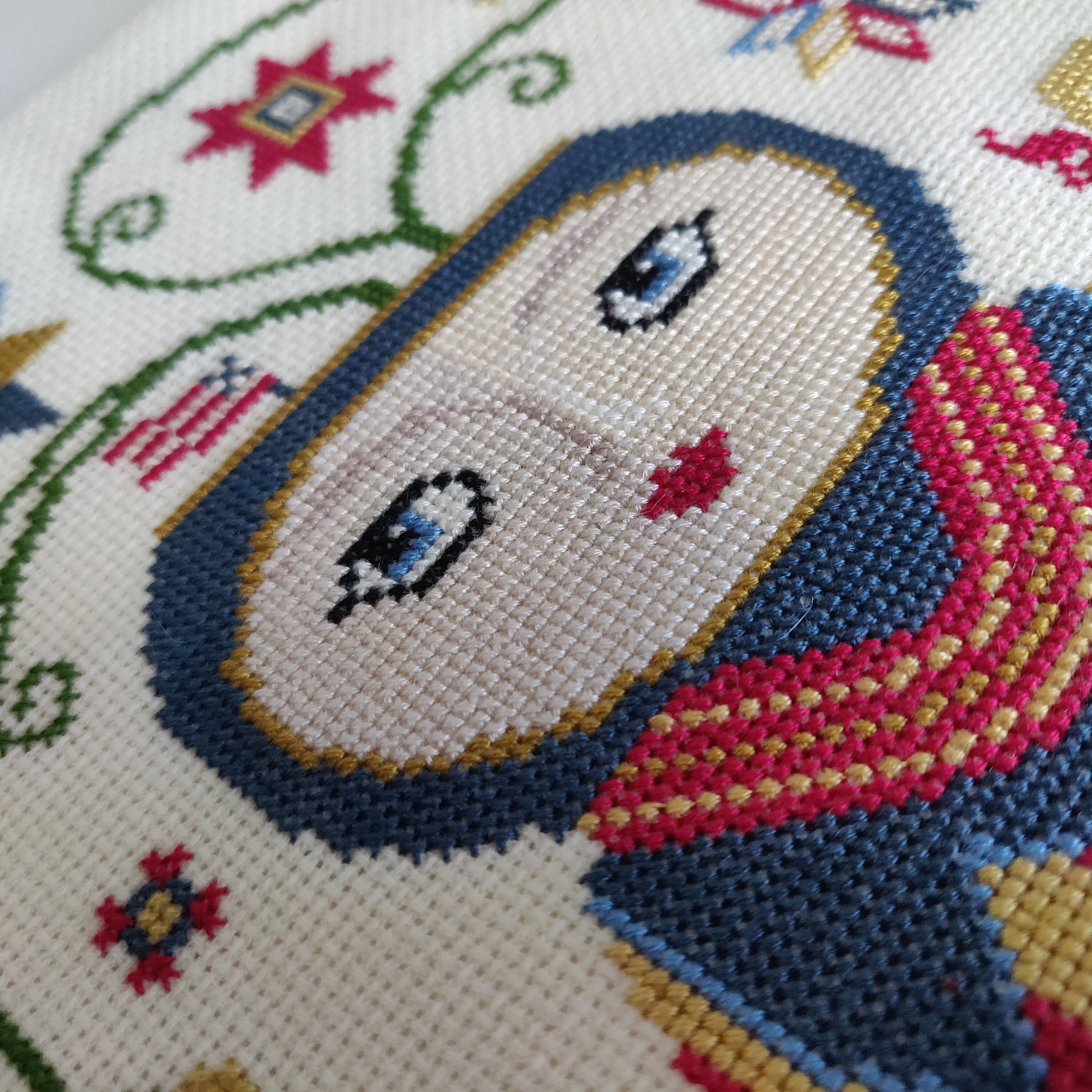 Well Hello Ruby - PDF Digital Cross Stitch Pattern S001 - Etsy