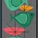 Atomic Fish - PDF Digital Cross Stitch Pattern S004 - Etsy