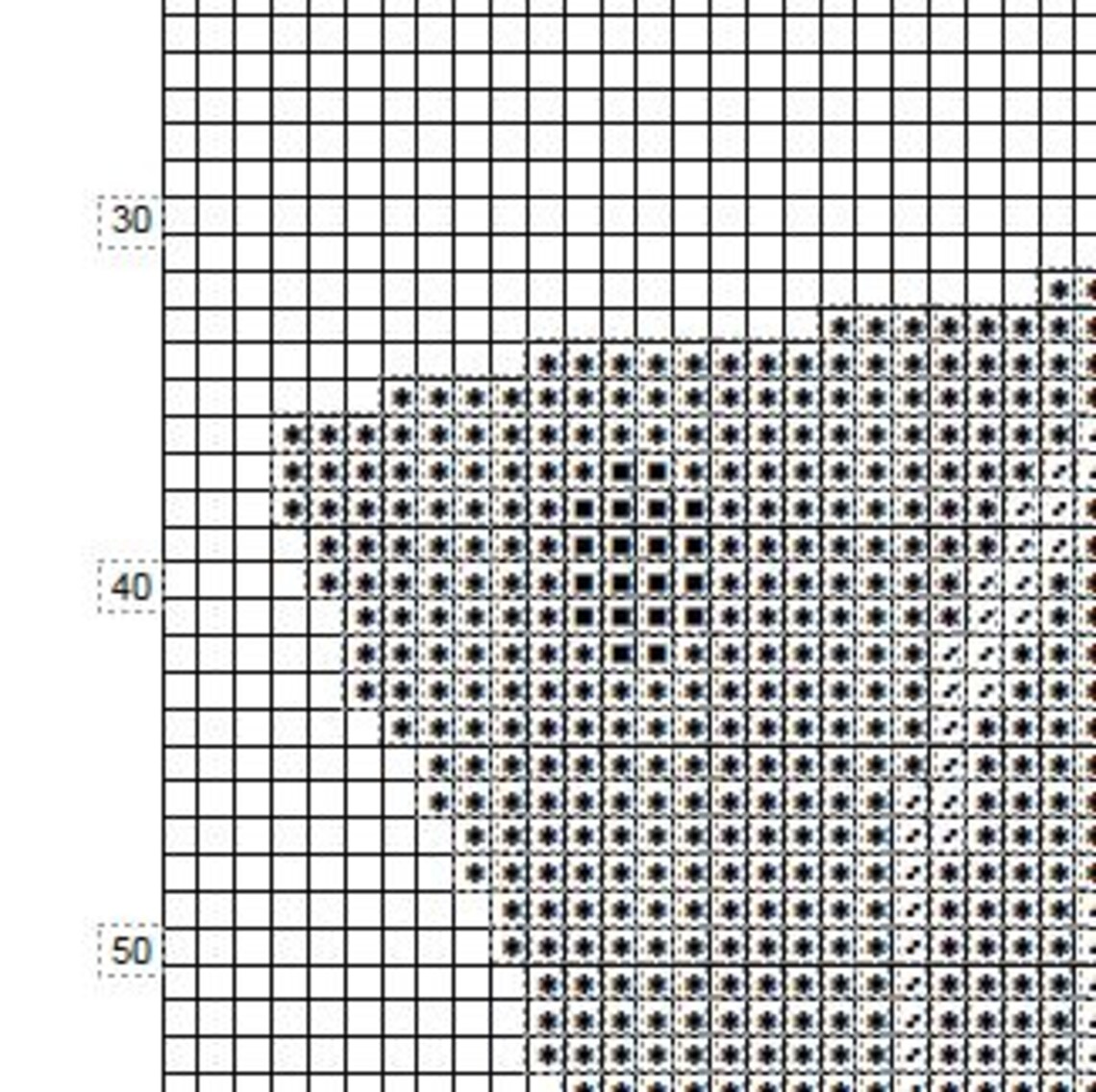 Atomic Fish - PDF Digital Cross Stitch Pattern S004 - Etsy