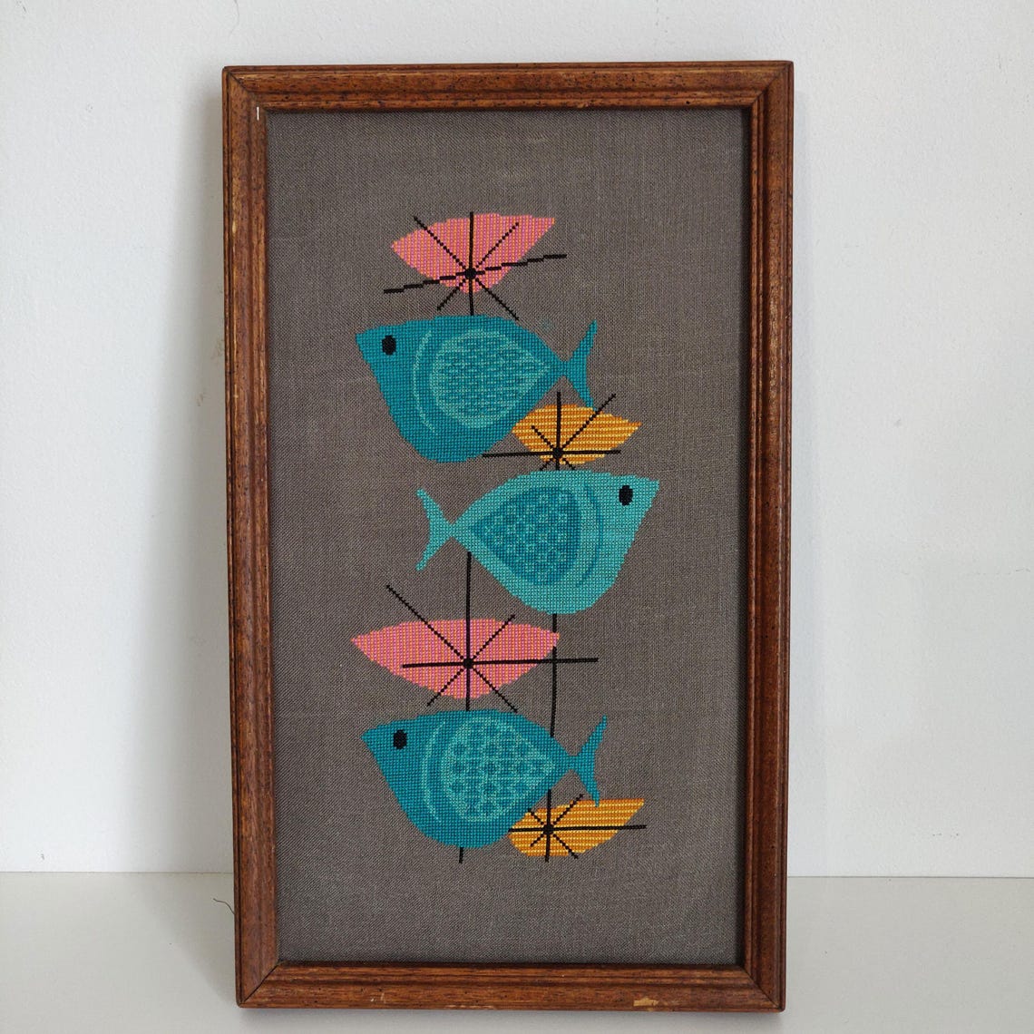Atomic Fish - PDF Digital Cross Stitch Pattern S004 - Etsy