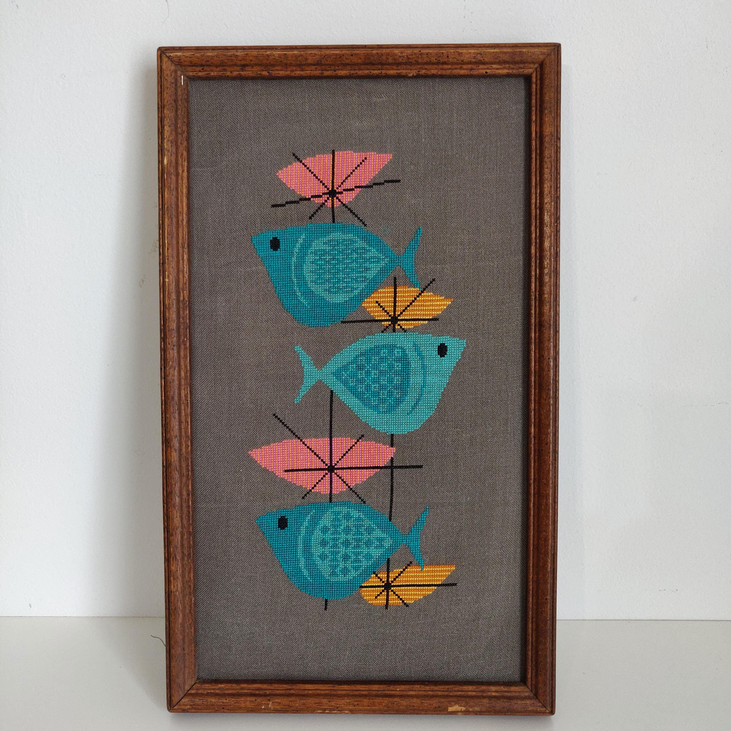 Atomic Fish - PDF Digital Cross Stitch Pattern S004 - Etsy