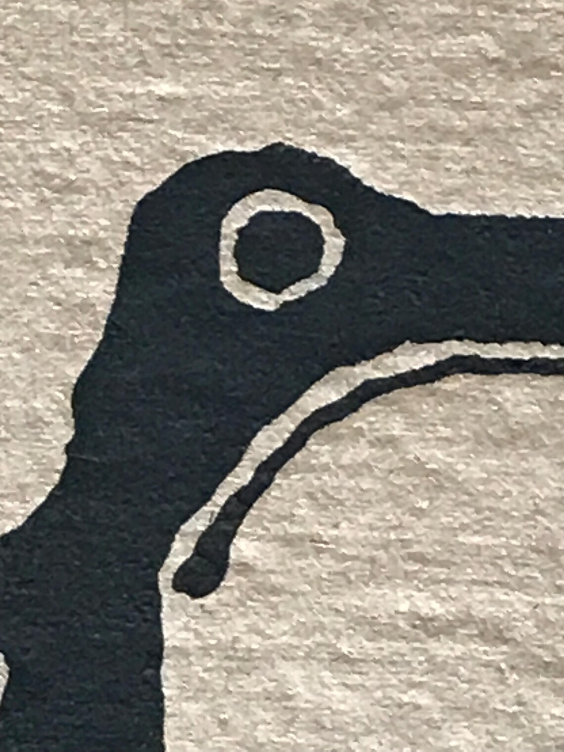 Hand Printed Matsumoto Hoji Toad Block Print on Handmade Paper - Etsy