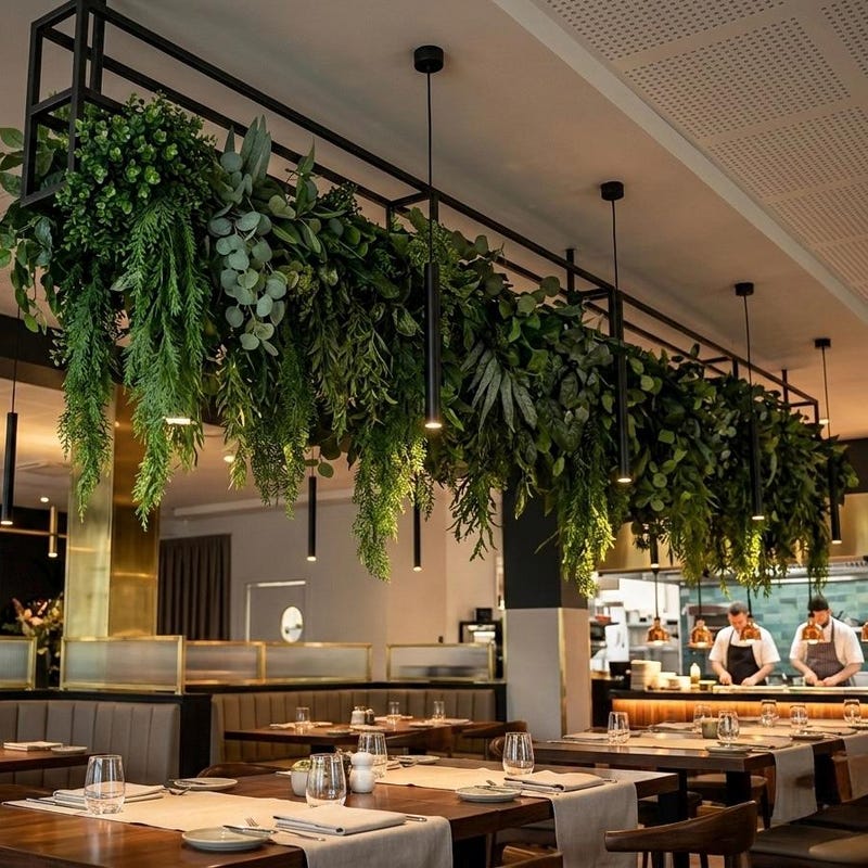 Greenery Ceiling Garland - Etsy