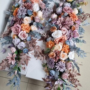 Neutral Fall Flower Arrangement, Autumn Perennial Flowers, Peony ...