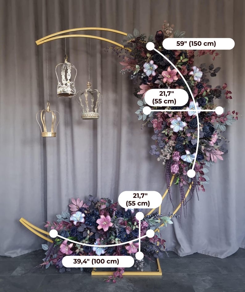 Goth Flowers for Wedding Gazebo, Burgundy Roses Arch, Goth Arbor ...