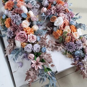 Neutral Fall Flower Arrangement, Autumn Perennial Flowers, Peony ...