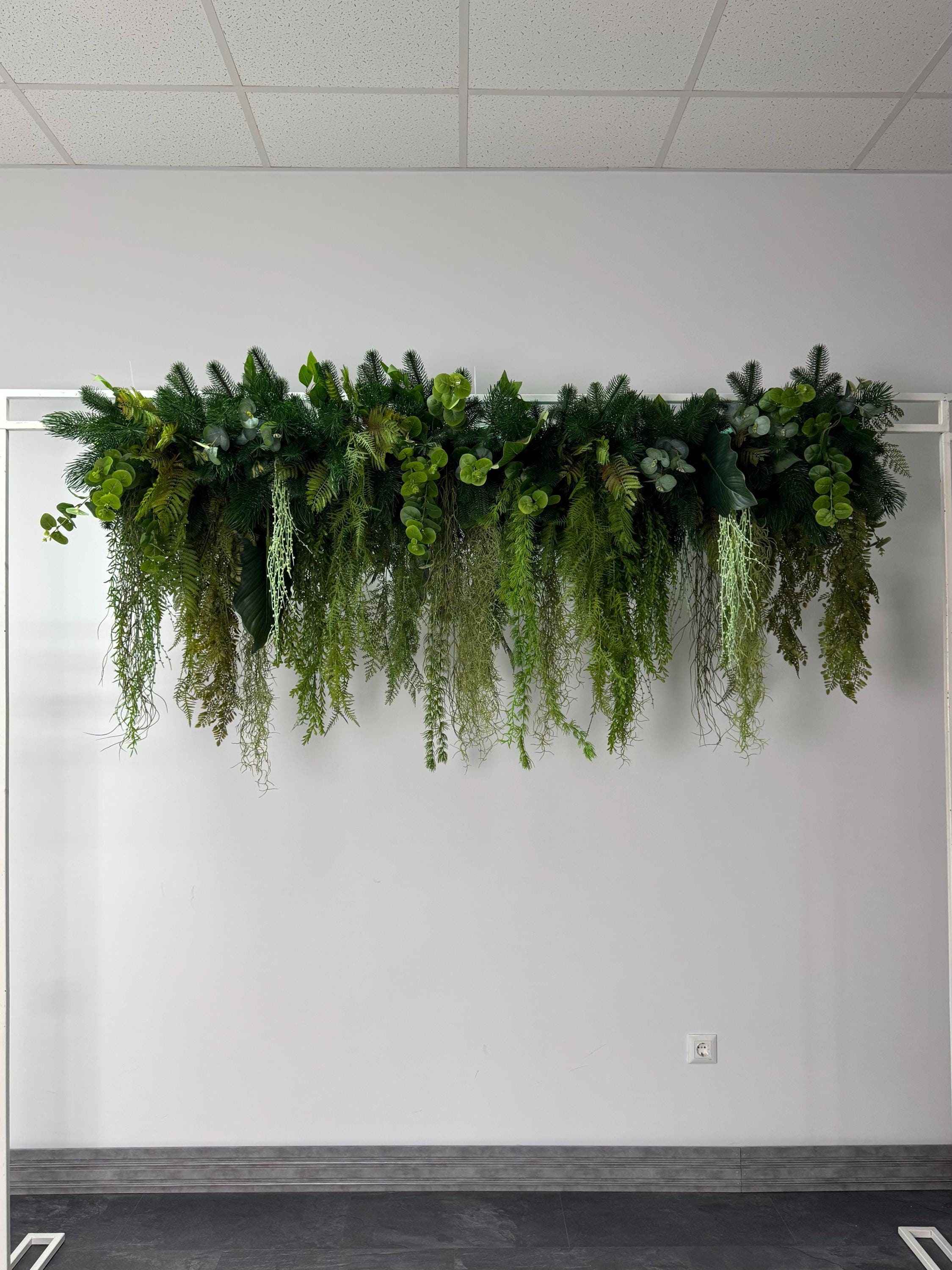 Greenery Event Decor, Silk Artificial Greenery Garland, Greenery ...