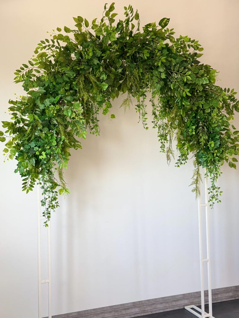 Year Round Greenery Garland, Draping Ivy Arrangement, Forest Wedding ...