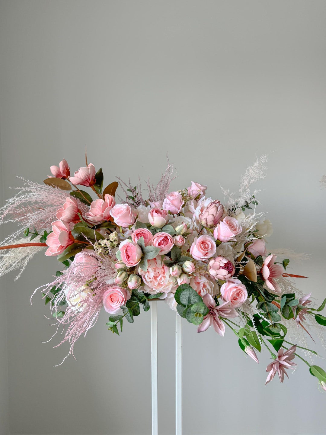 Flower Table Decor, Wedding Ceremony Decor, Flower Arrangement ...