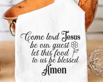 The Blessing Tea Towel - Etsy