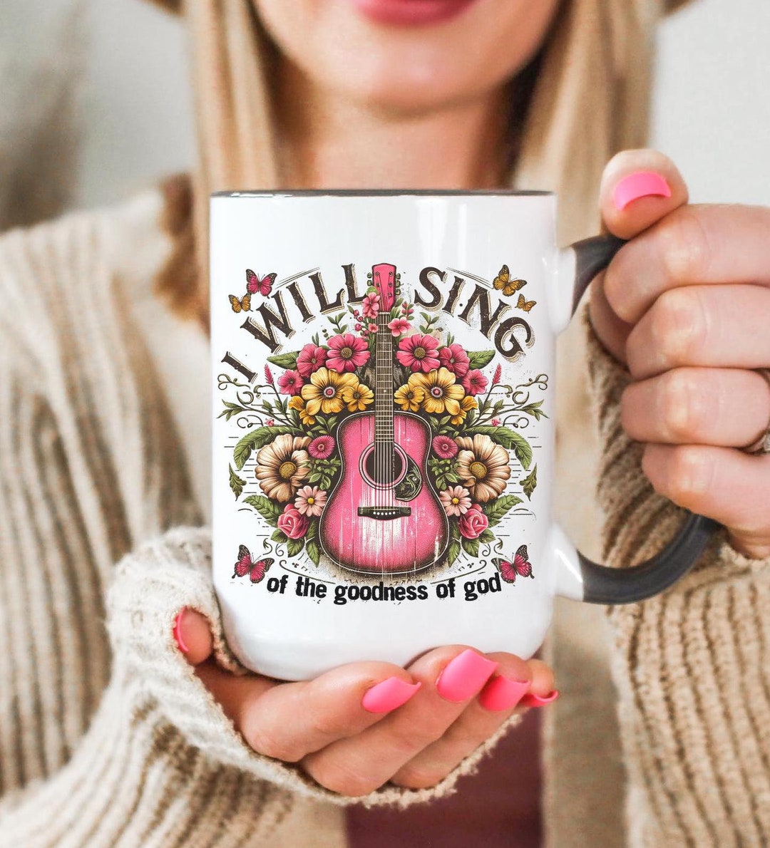 Christian Coffee Mug, Psalms 89:1, Religious Tea Cup, Inspirational ...