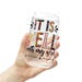 It is Well With My Soul Sipper Glass, 16oz, With or Without Lid/straw ...