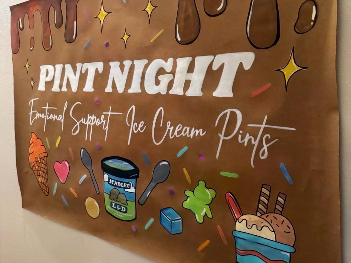 Custom Hand-painted Banner - Etsy