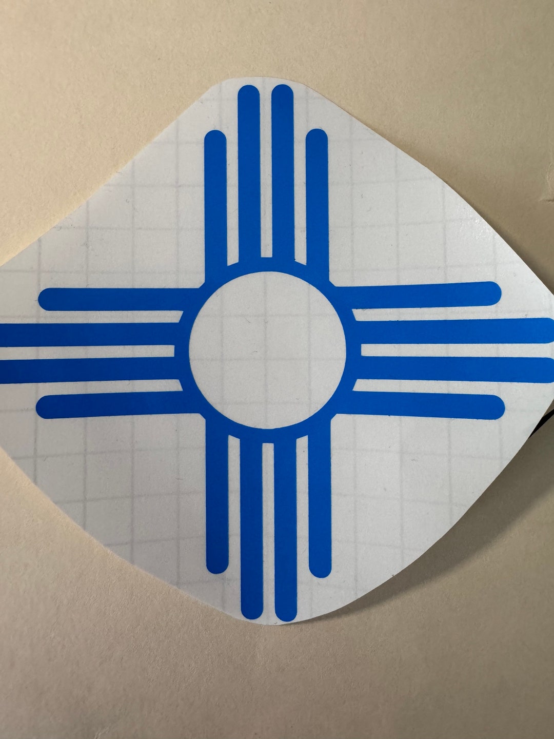 Custom Vinyl Sticker Zia Symbol Multiple Colors 5x5 Inches - Etsy