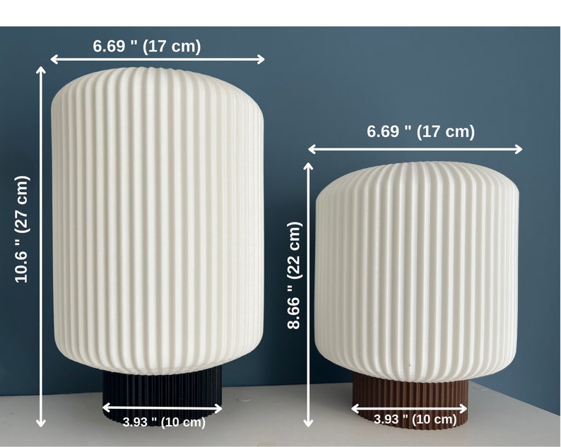 3D Printable Modern Table Lamp STL Desk Lamp for Modern Home Office ...