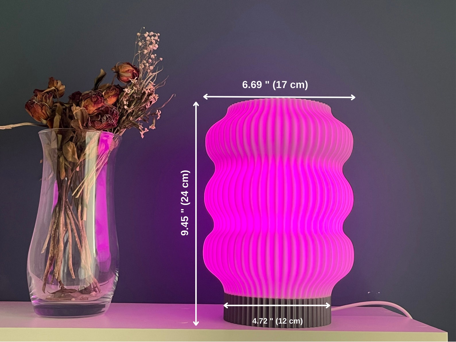 3D Printable Aesthetic Table Lamp STL Modern Desk Lamp for Home Office ...