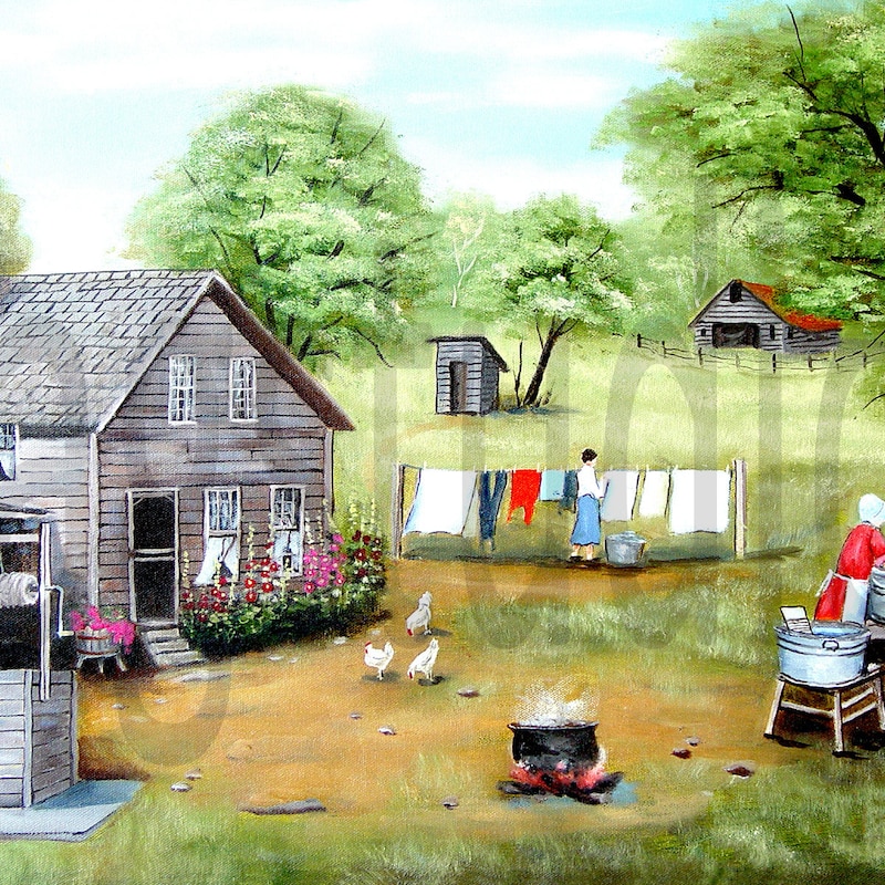 Primitive Laundry - Etsy