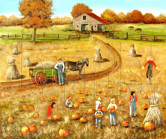 Pumpkin Farm Drawing Pumpkin Patch Craft (FREE Printable) Crafts On