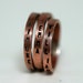 Child's Name Copper Rings Personalized - Set of 3 (E0177) - Etsy